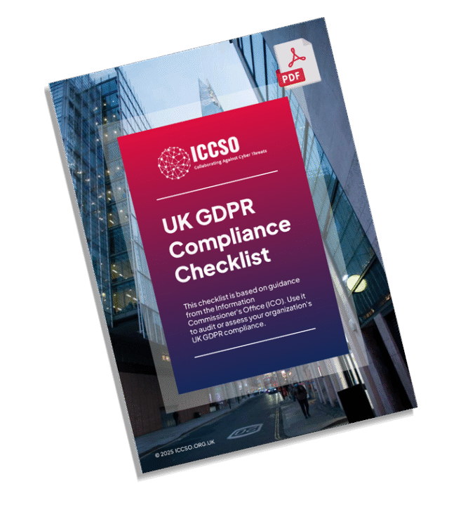 UK GDPR Compliance Checklist: A Practical Guide for 2025 – ICCSO